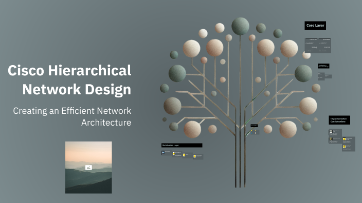 Cisco Hierarchical Network Design by Mohamed Mostafa on Prezi