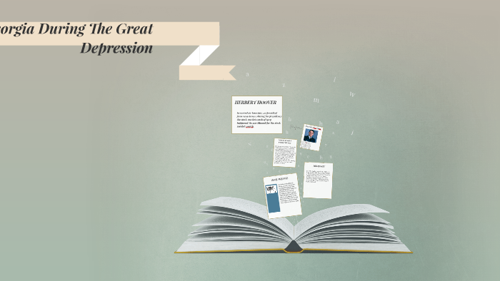 Georgia During The Great Depression by Natalie Kirkwood on Prezi