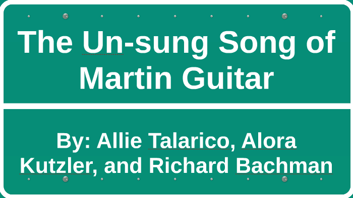 The Song of Martin by Allie Talarico on Prezi