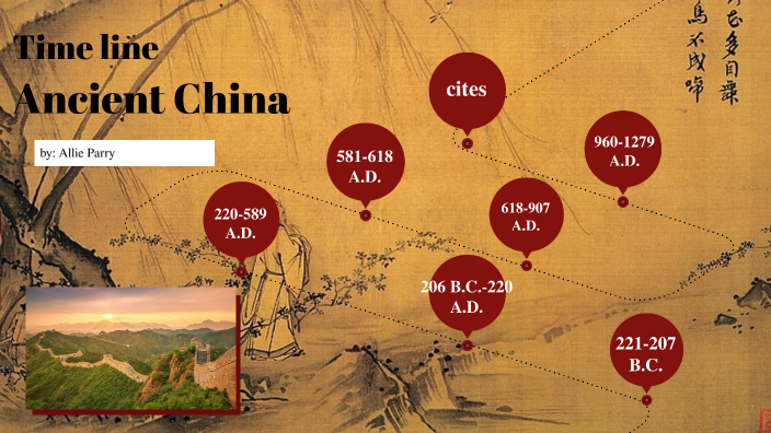 Ancient China Time Line by Allison Parry on Prezi