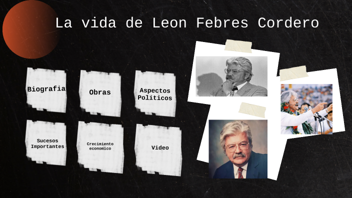Leon Febres Cordero by Jorge Mañay on Prezi