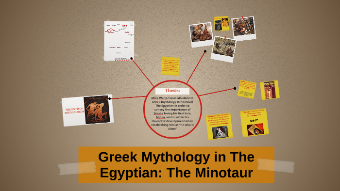 Greek Mythology in The Egyptian: The Minotaur by Liz Lowney