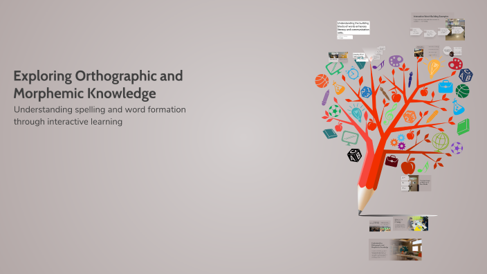 Exploring Orthographic and Morphemic Knowledge by Asma Amin on Prezi