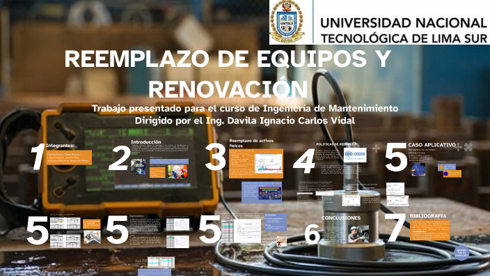 Reemplazo de Equipos y Renovación by VALERIO RENE LAURA CHUCHON on Prezi