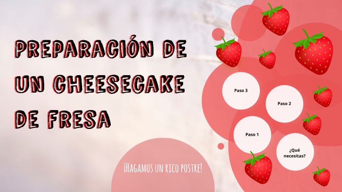 PREPARO UN CHEESECAKE by Letizia Lovely AZABACHE CASTILLO on Prezi