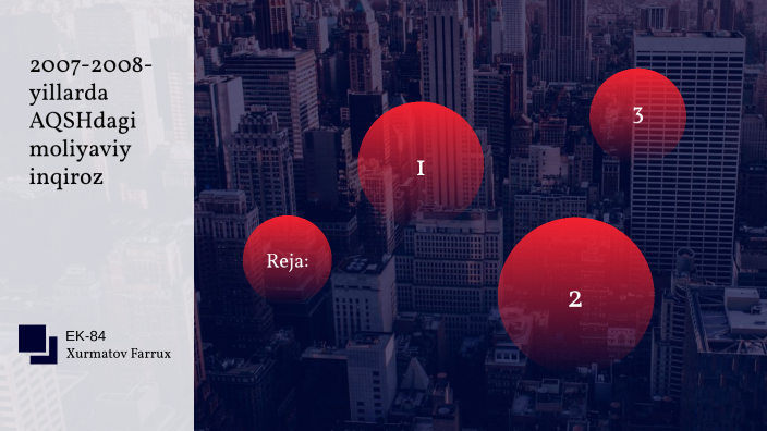 2007-2008-yillarda AQSHdagi moliyaviy inqiroz by King King on Prezi
