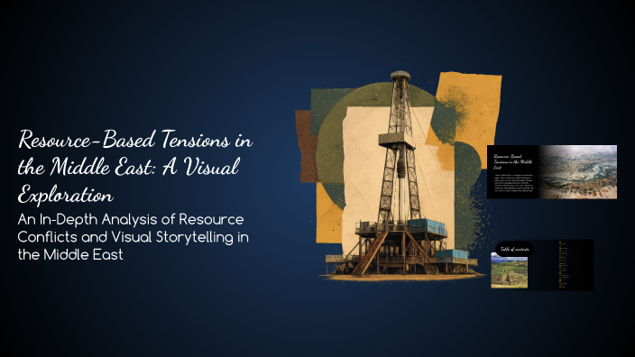 Resource-Based Tensions in the Middle East: A Visual Exploration by ...