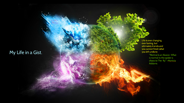 Life is ever changing, ever lasting, but ultimately it ends by on Prezi