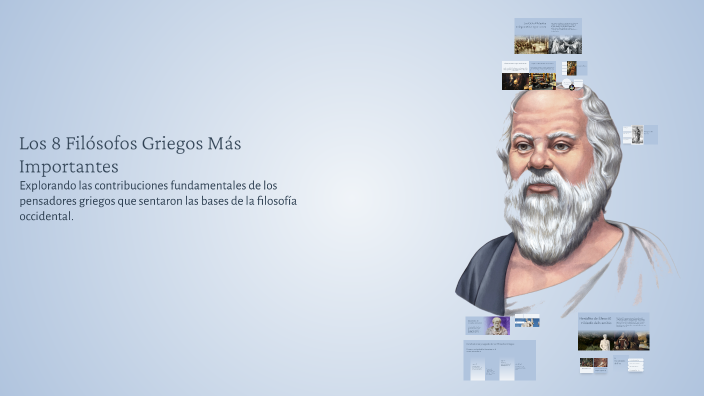 Los 8 Filósofos Griegos Más Importantes by Murdoc games on Prezi