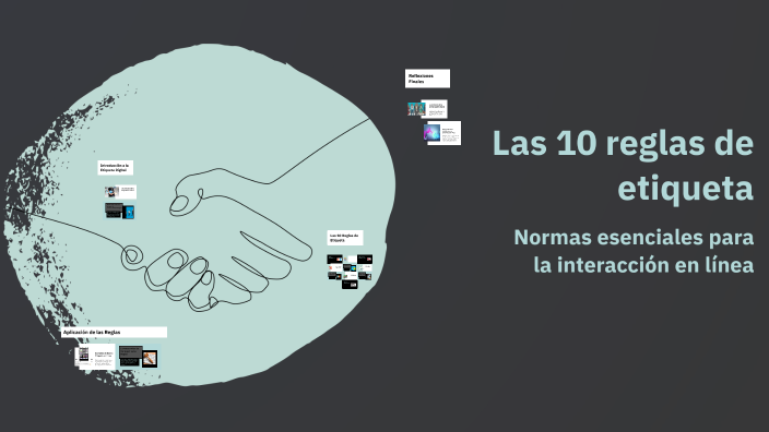 Las 10 reglas de etiqueta by Marlene Pineda on Prezi