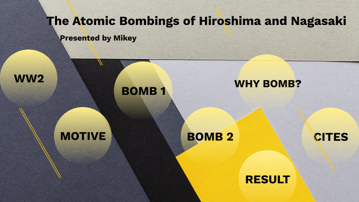 The Bombing Of Hiroshima and Nagasaki by Michael Paules on Prezi