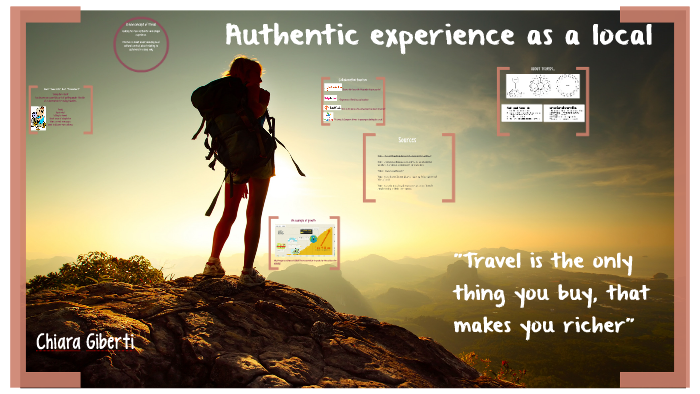 Authentic experience as a local by on Prezi