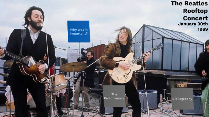 The Beatles Rooftop Concert by Michael Vanstone on Prezi