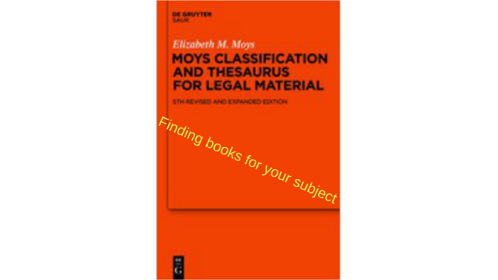 Moys classification by scott wylie on Prezi