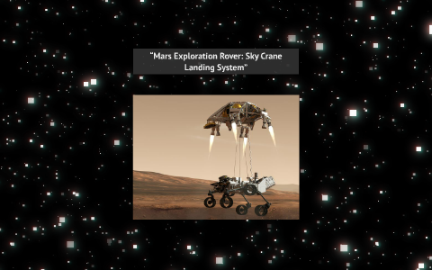 “Mars Exploration Rover: Sky Crane Landing System” by Alejandro Garcia ...