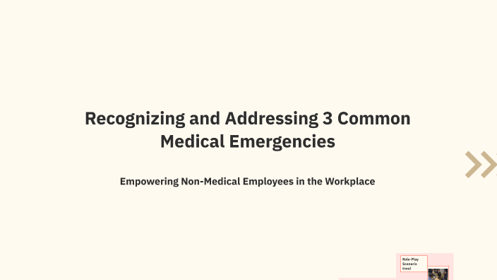 Recognizing and Addressing 3 Common Medical Emergencies by Jillian ...