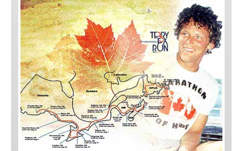 Terry Fox Presentation by Carson Church on Prezi