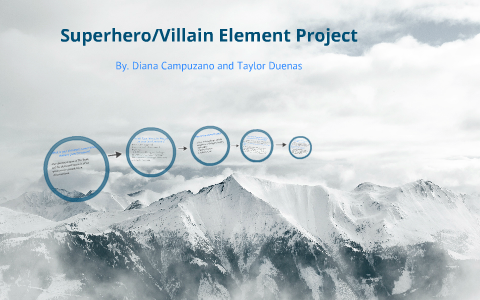 Superhero/Villian Element Project by Taylor Duenas on Prezi