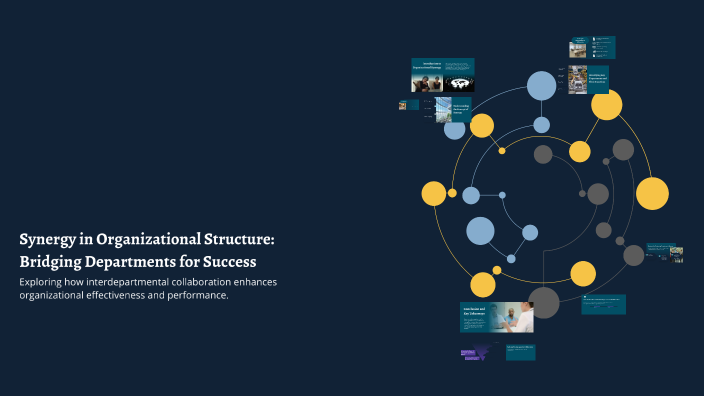 Synergy in Organizational Structure: Bridging Departments for Success ...