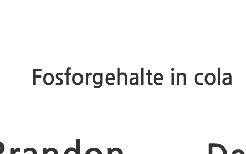 Scheikunde PO cola proef by dennis van der Wiel on Prezi