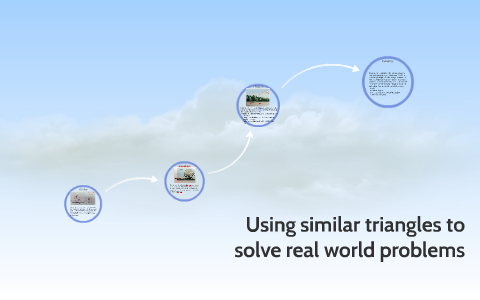 Using similar triangles to solve real world problem by Ashley Jones on ...