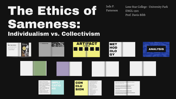 The Ethics of Sameness: Exploring Conformity and Individuality in Lois ...