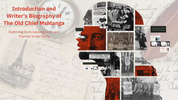 Introduction and Writer's Biography of The Old Chief Mshlanga by Haida ...