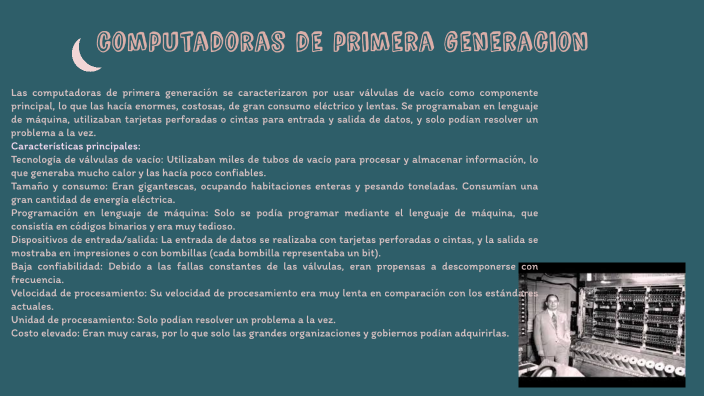 Las computadoras de segunda generación (1955-1964) se caracterizan por ...