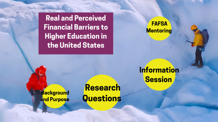 Real and Perceived Financial Barriers to Higher Education in the United ...