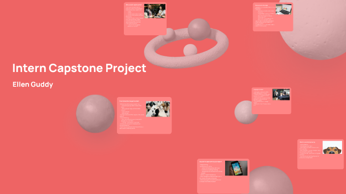 Intern Capstone Project by Ellen Guddy on Prezi