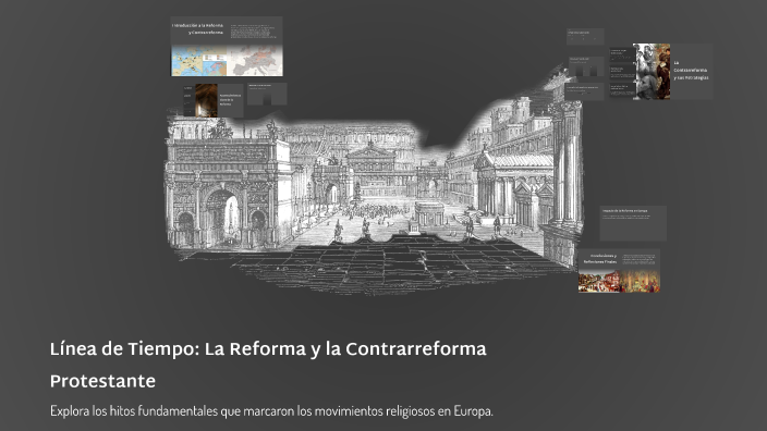 Línea de Tiempo: La Reforma y la Contrarreforma Protestante by Analía ...
