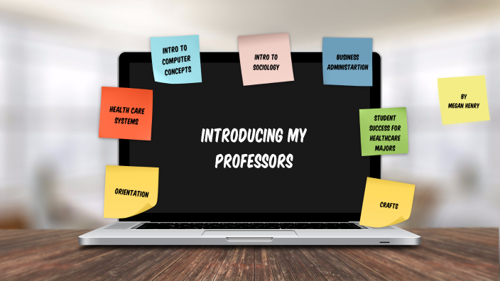 INTRO MY PROF by on Prezi