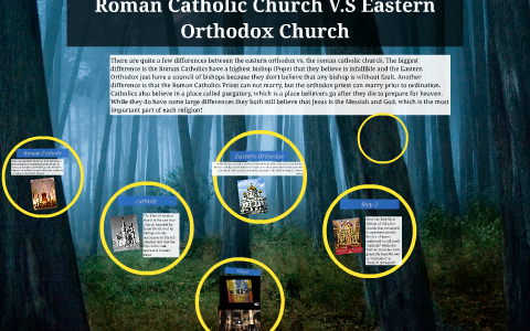 Roman Catholic Church V.S Eastern Orthodox Church by Adrian Williams on ...