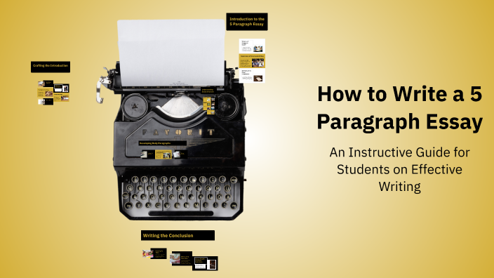 How to Write a 5 Paragraph Essay by Karin Helena Holmberg on Prezi