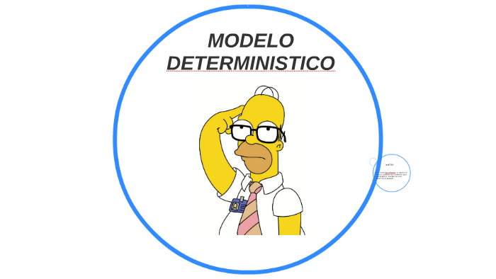 MODELO DETERMINISTICO by luis molina on Prezi