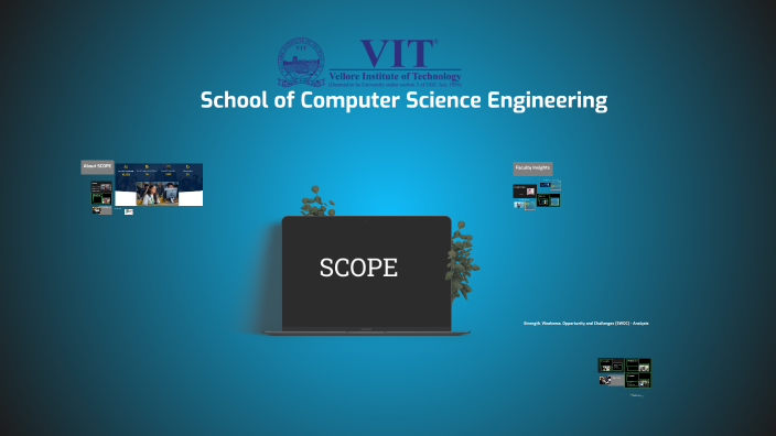 Overview of the Computer Science Department at VIT Vellore by Aarthy ...