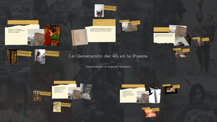 La Generación del 45 en la Poesía by Luis Macario on Prezi