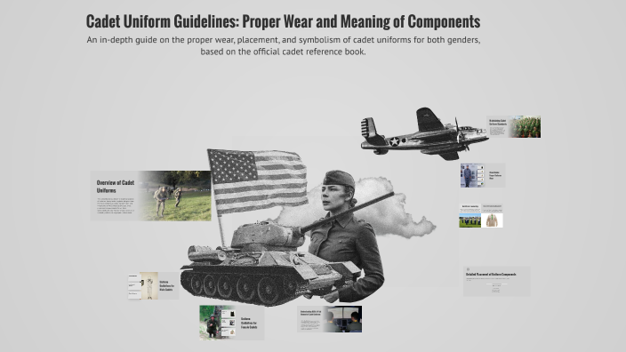 Cadet Uniform Guidelines: Proper Wear and Meaning of Components by ...