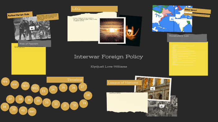 Interwar Foreign Policy by Klyd Love on Prezi