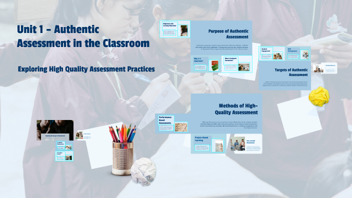 Unit 1 – Authentic Assessment in the Classroom by Ro Del on Prezi