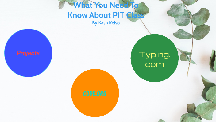 PIT Class by Kash Kelso on Prezi