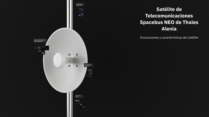 Satélite de Telecomunicaciones Spacebus NEO de Thales Alenia by JOSHUA ...