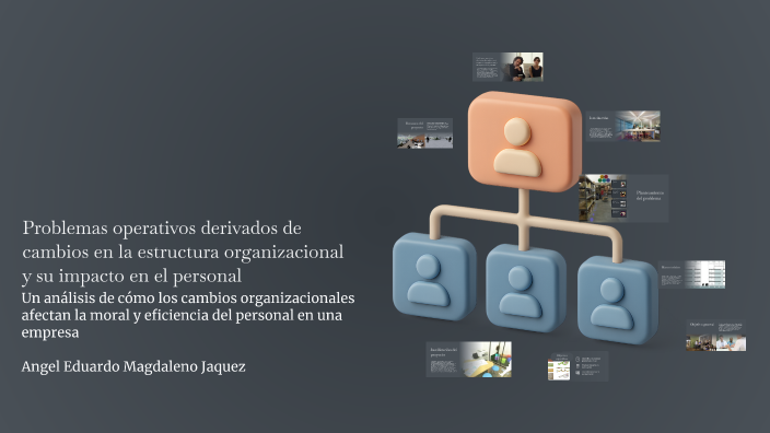 Problemas operativos derivados de cambios en la estructura ...