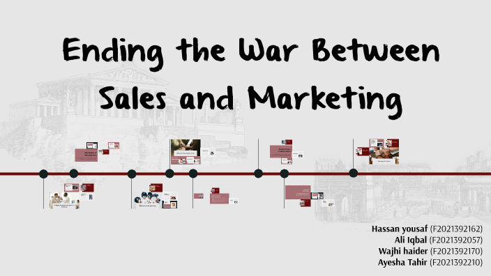 Ending the War Between Sales and Marketing by ALI IQBAL on Prezi