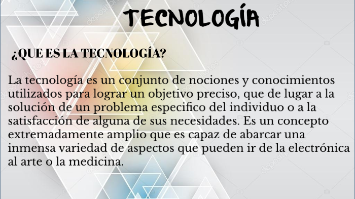 QUE ES LA TECNOLOGÍA by Gïräldö Ängïë on Prezi