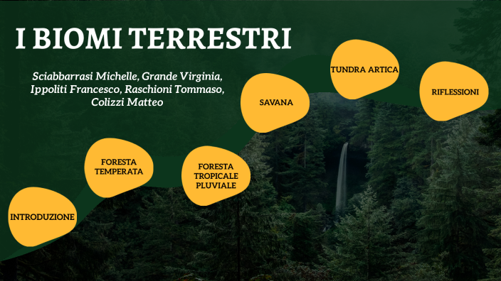 I BIOMI TERRESTRI (ed. civica scienze) by Michelle Sciabbarrasi on Prezi