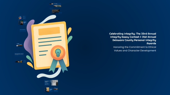 Celebrating Integrity: The 33rd Annual Integrity Essay Contest & 31st ...