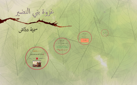 غزوة بني النضير by Soumia D- on Prezi