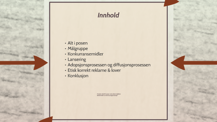 Innhold by on Prezi