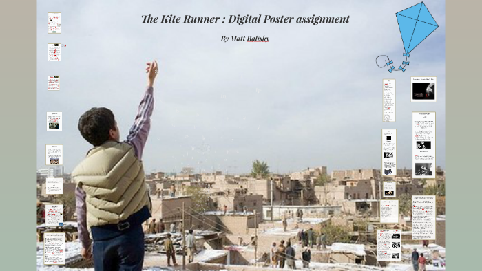 The Kite Runner : Digital Poster assignment by Matt Balisky on Prezi